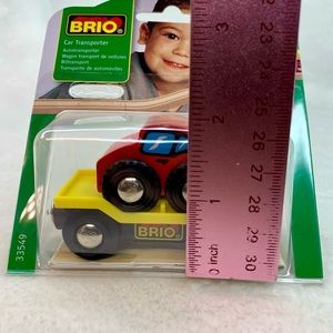 BRIO | Toys | Brio Classic 33549 Car Transporter Flatbed Hauler Wooden ...